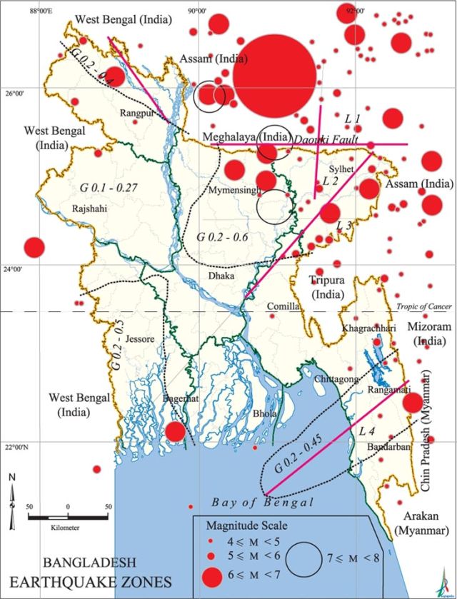 Earthquake - Banglapedia