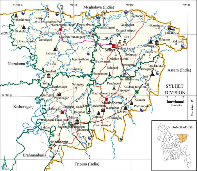 Sylhet Division - Banglapedia